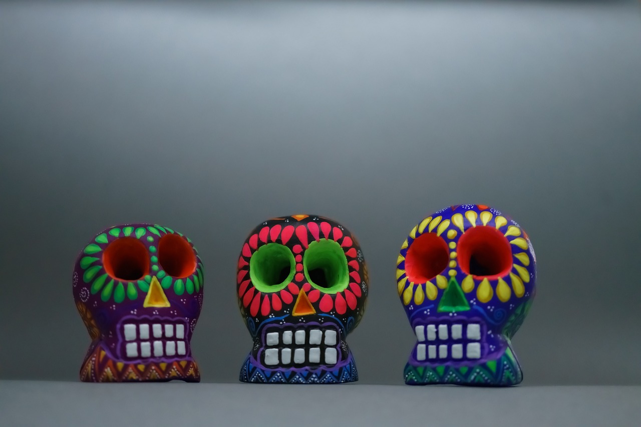 Skull Colorful Mexico - Free photo on Pixabay - Pixabay