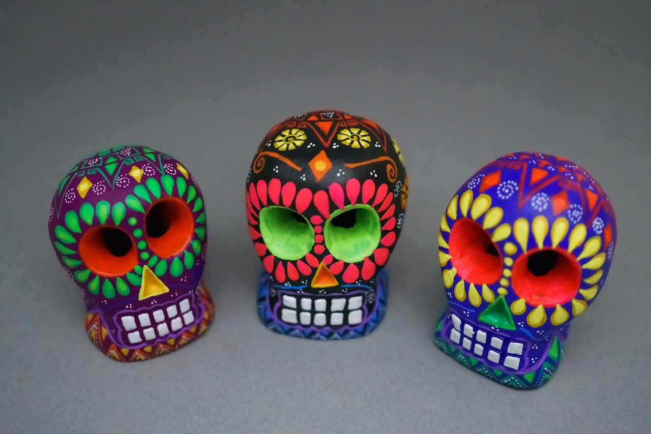 Skull Colorful Mexico - Free photo on Pixabay - Pixabay