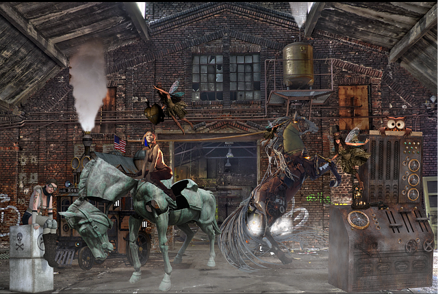 Cheval Usine Punk À Vapeur - Image gratuite sur Pixabay - Pixabay