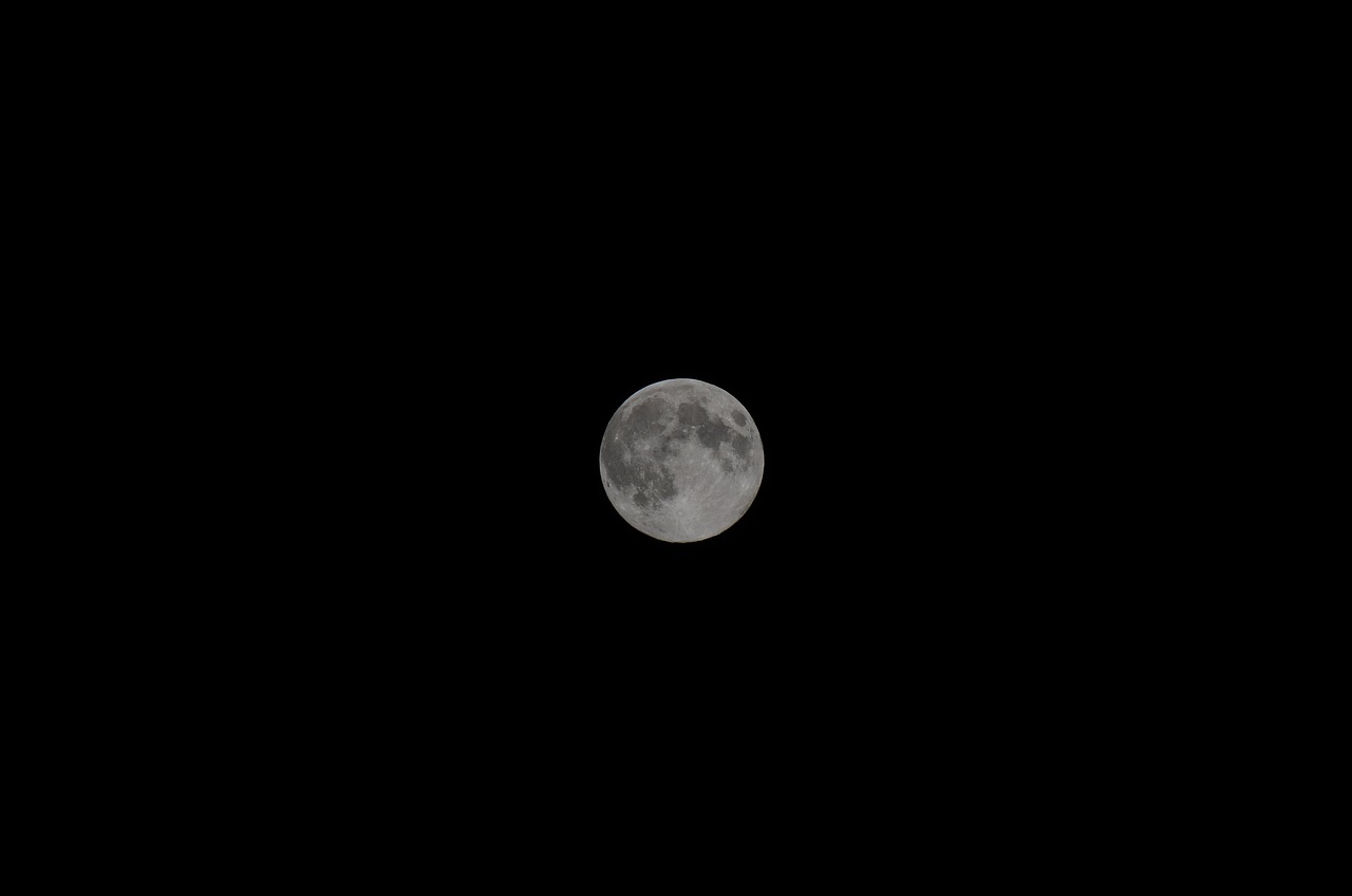 Lua Nightsky - Foto gratuita no Pixabay - Pixabay