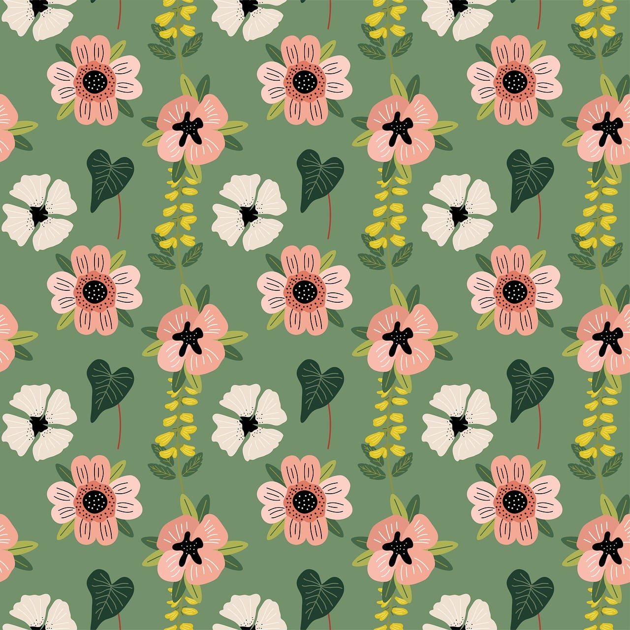 Download Flower, White, Pattern. Royalty-Free Stock Illustration Image ...