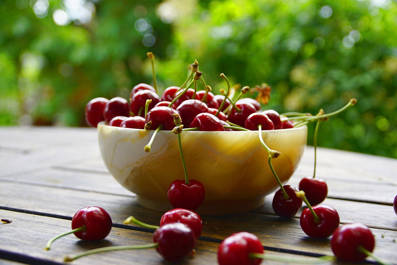 Dulce Cerezas Cuenco - Foto gratis en Pixabay - Pixabay