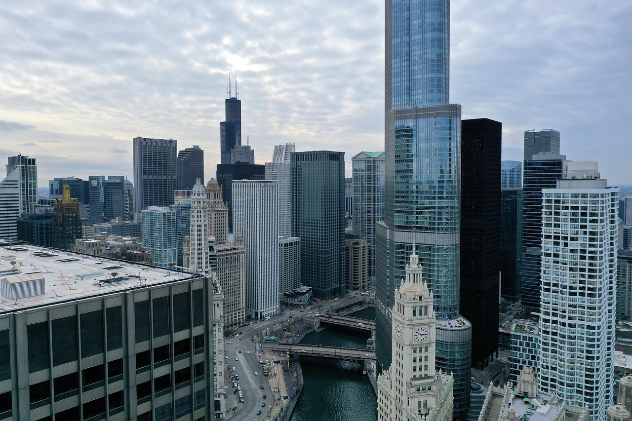Chicago River City - Free photo on Pixabay - Pixabay