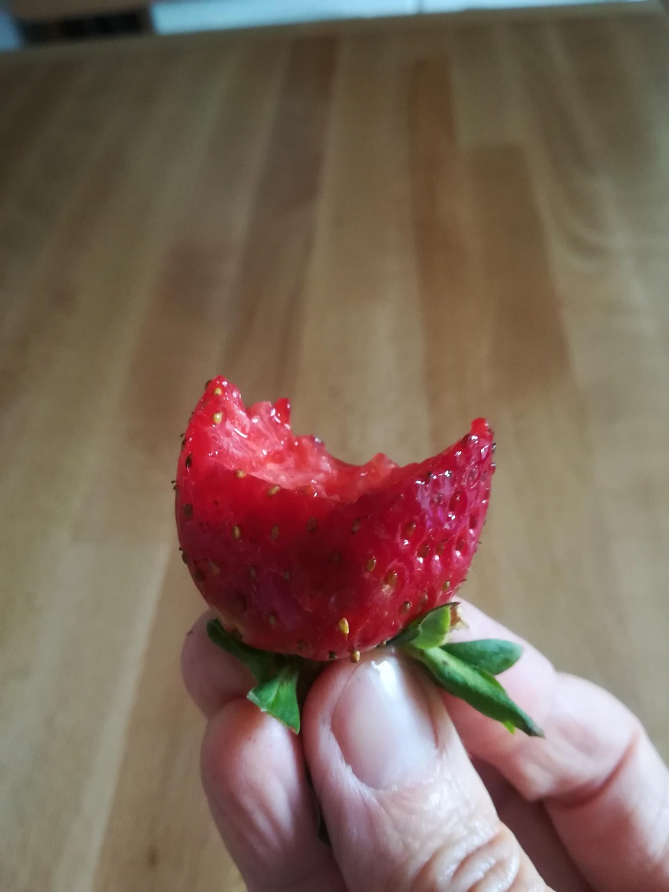 Stroberi Merah Dikunyah - Foto gratis di Pixabay - Pixabay