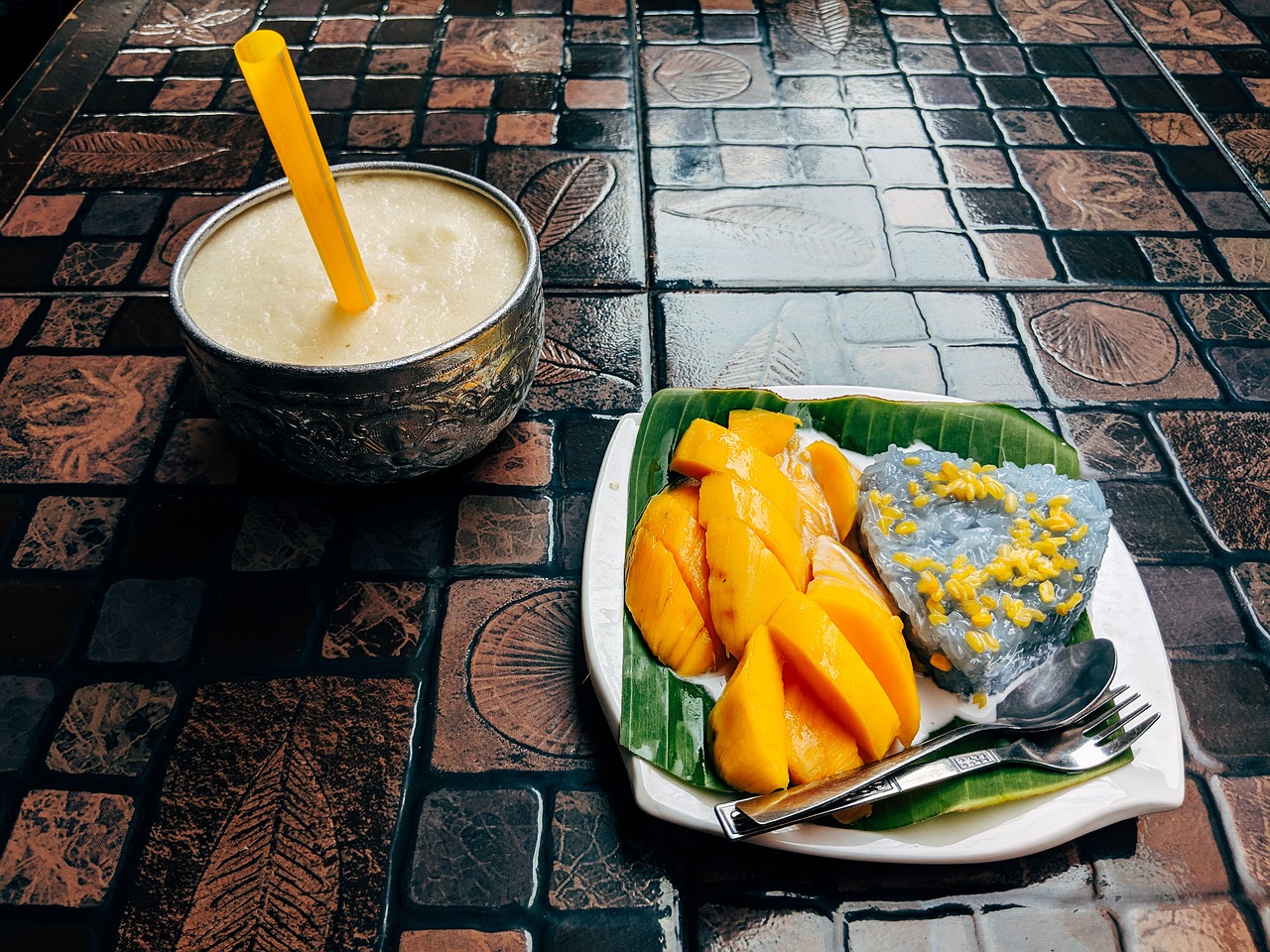 Mango Arroz Postre El - Foto gratis en Pixabay