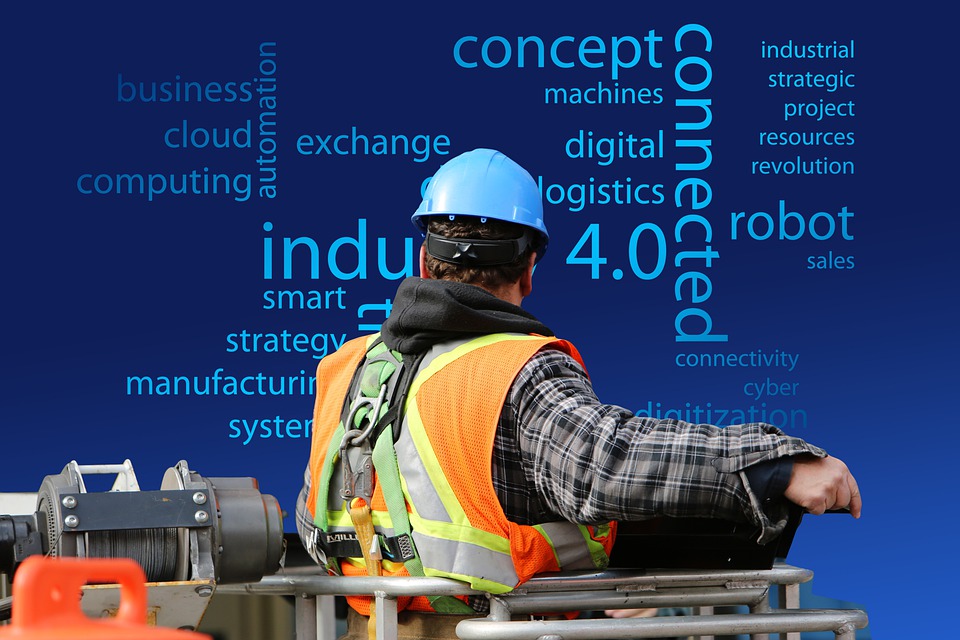 Download Workers, Technology, Industry. Royalty-Free Stock Illustration ...