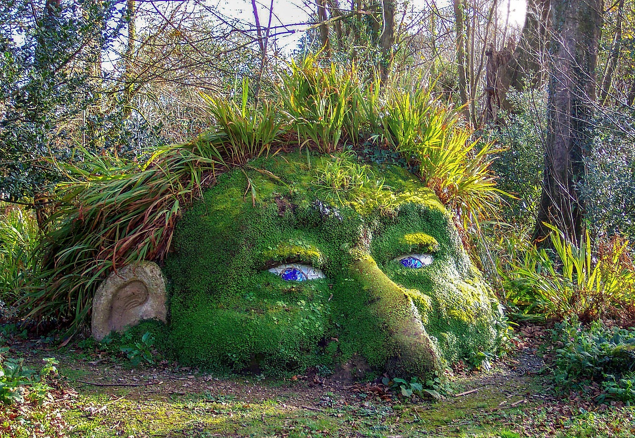 Gnomo Land-Art Ojos - Foto gratis en Pixabay