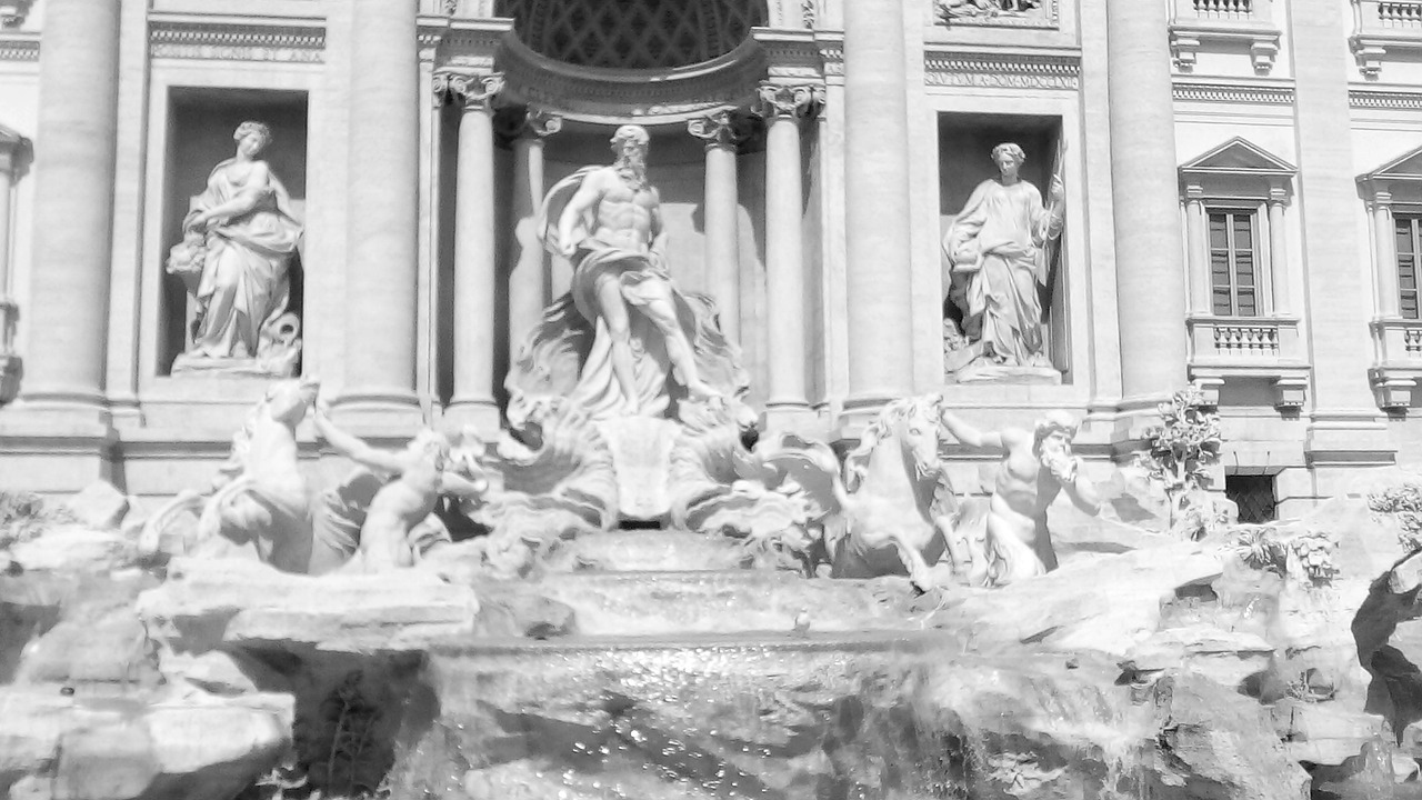 Trevi Fountain Rome Architecture - Free photo on Pixabay - Pixabay