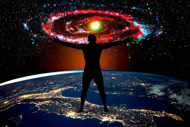 Download Earth, Men, Universe. Royalty-Free Stock Illustration Image ...