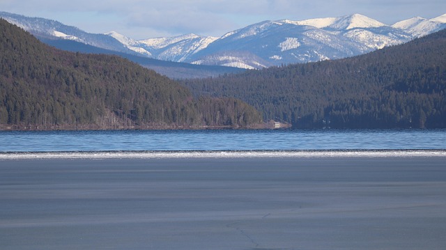 Whitefish Lake Montagnes Plage - Photo gratuite sur Pixabay