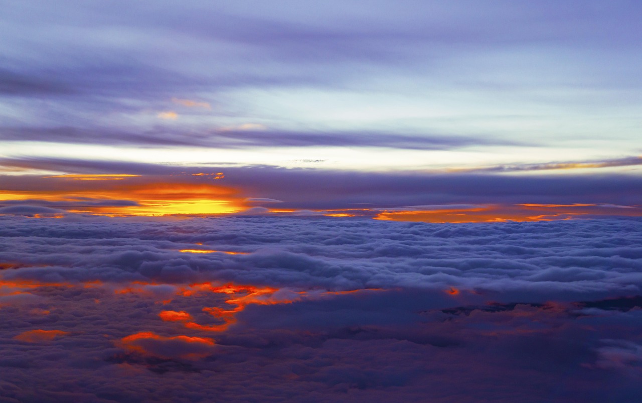 Heaven Clouds Sunset - Free photo on Pixabay