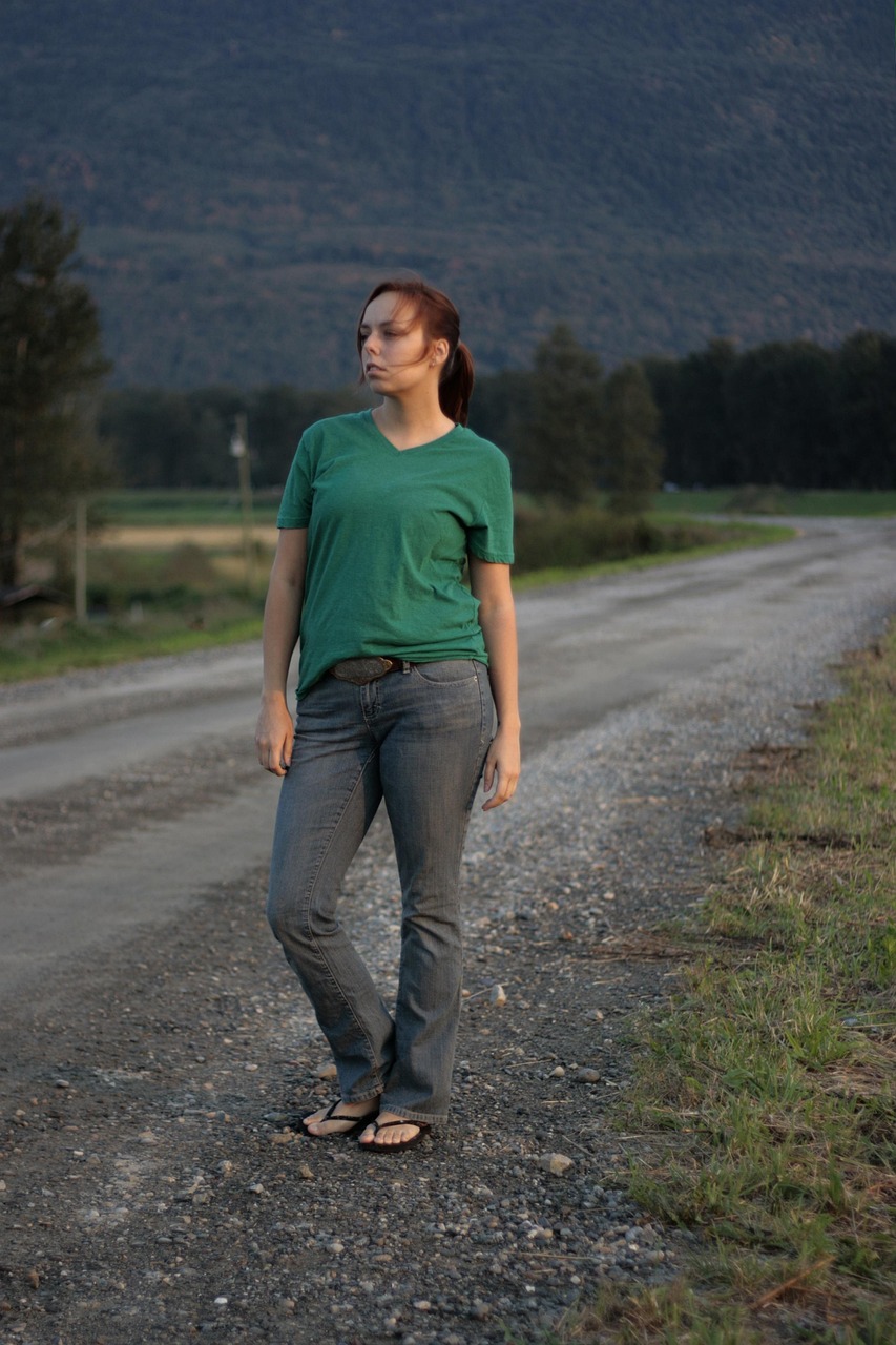 Woman Standing Path - Free photo on Pixabay - Pixabay