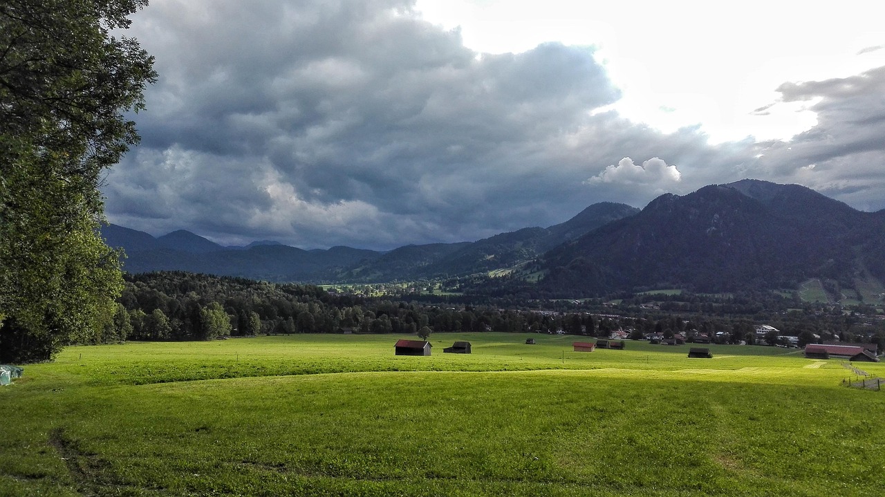 Berge Almwiese Abendstimmung - Kostenloses Foto auf Pixabay - Pixabay