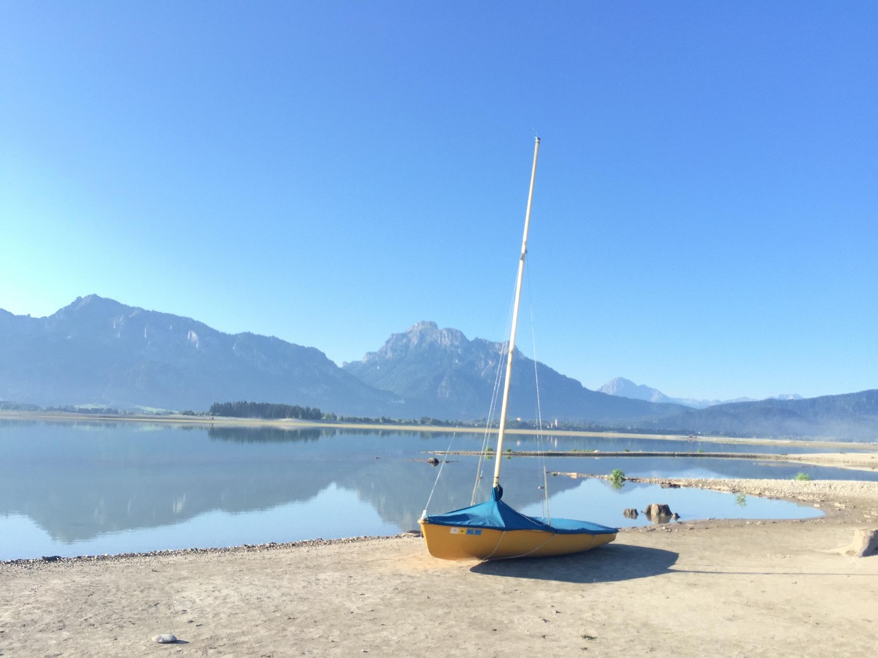 Lake Forggensee Allgäu Boat - Free photo on Pixabay - Pixabay
