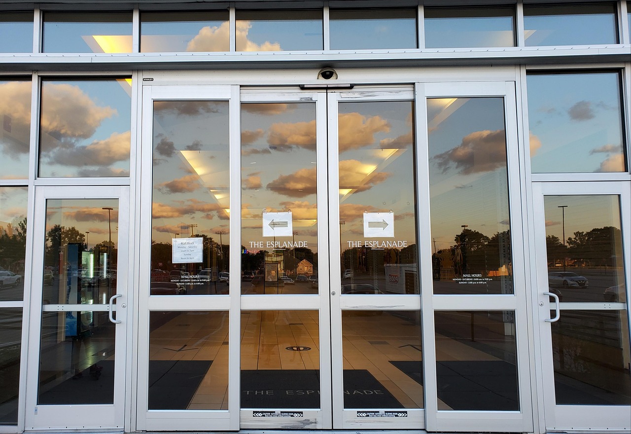 Sunset Mall Window - Free photo on Pixabay - Pixabay