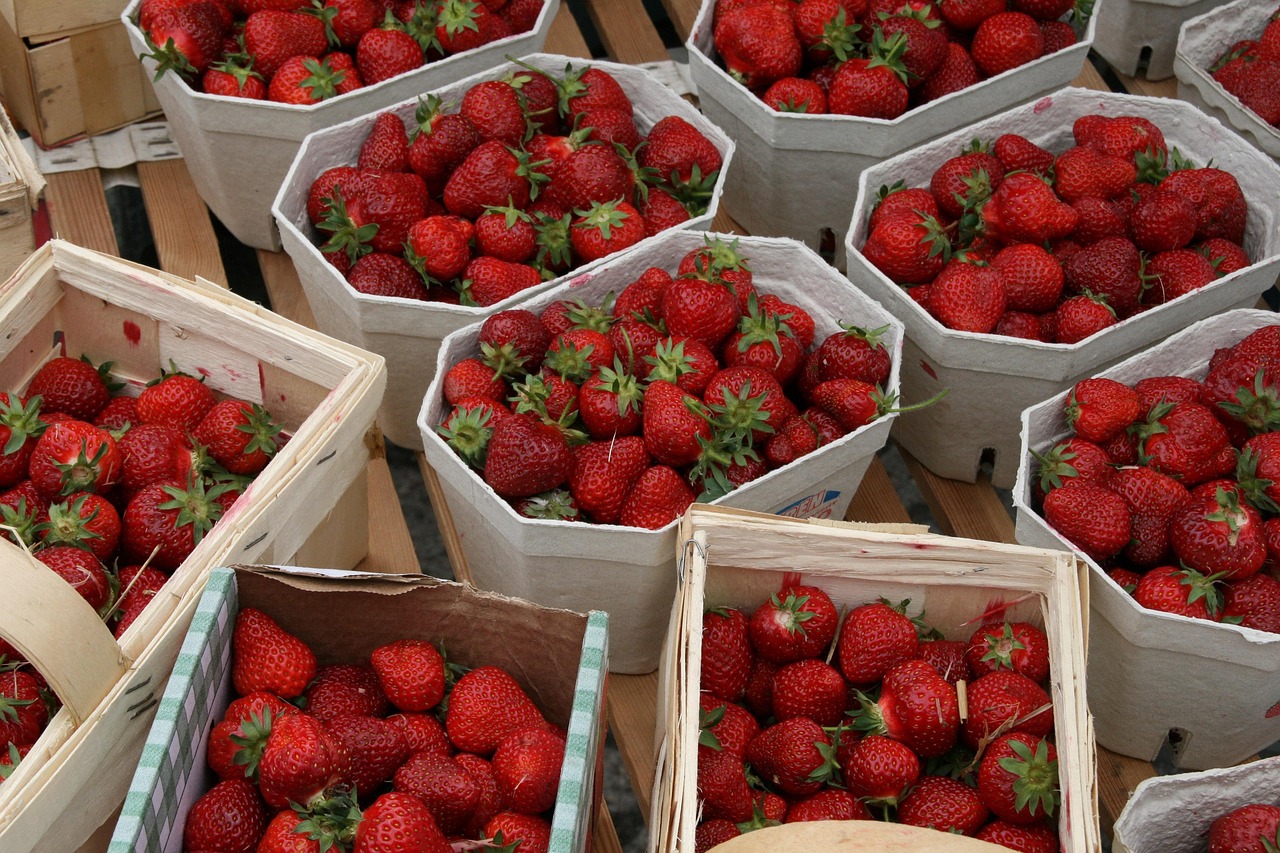 Strawberries Market F - Free photo on Pixabay - Pixabay