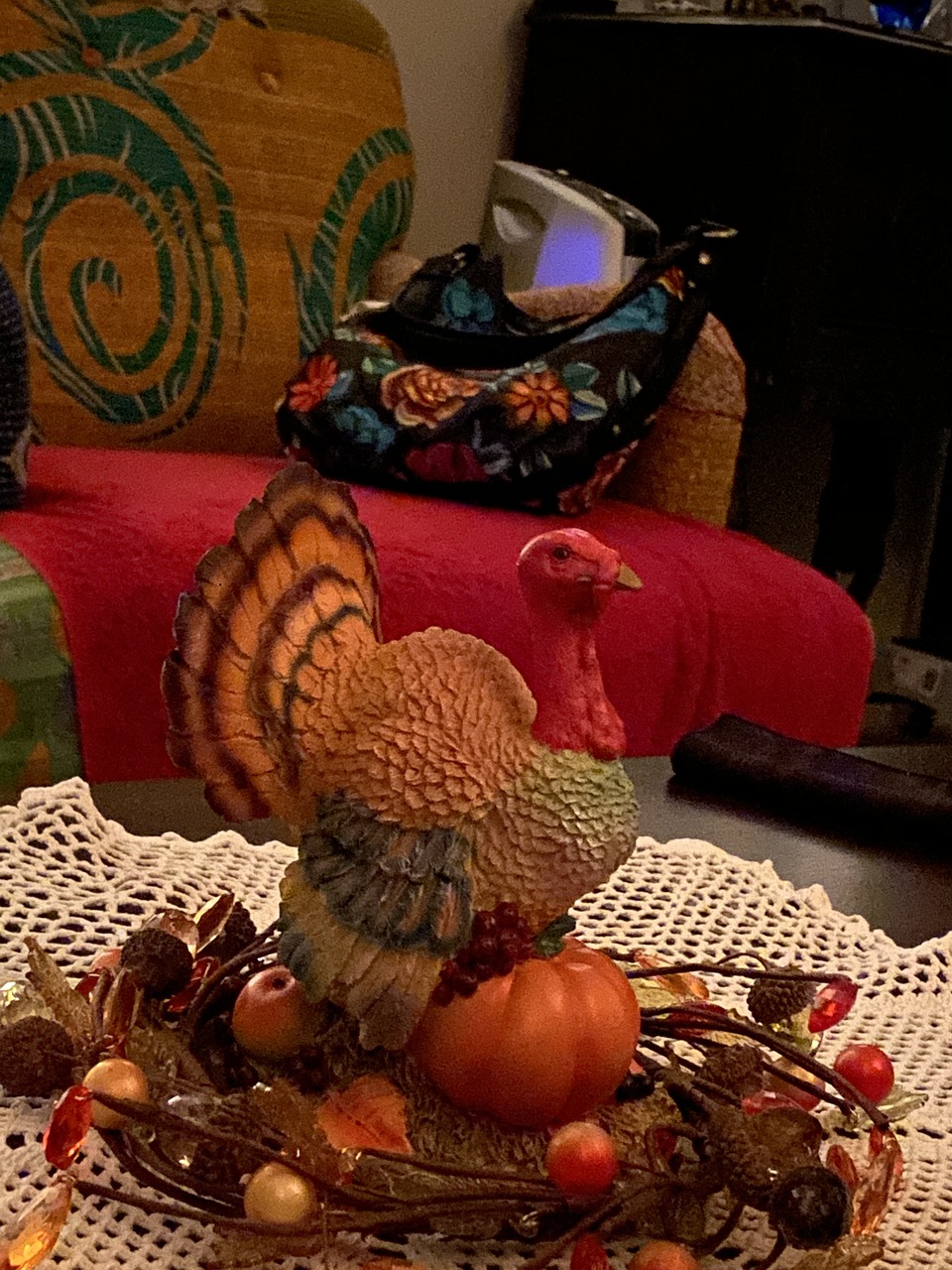 Plantilla De Pavo De Acción De Gracias