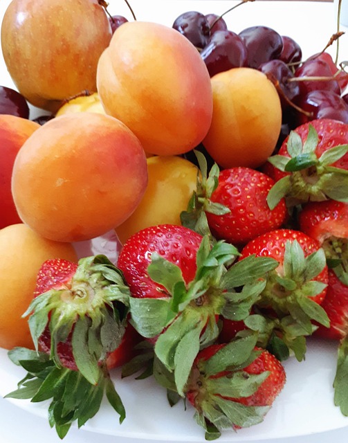 Fruit Of Summer Apricot Cherry - Free photo on Pixabay