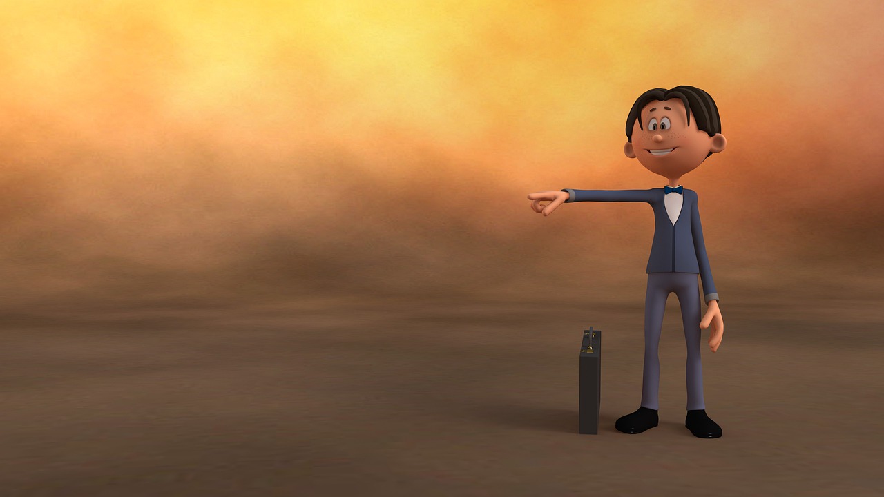 Download Businessman Point At Business Royalty-Free Stock Illustration ...