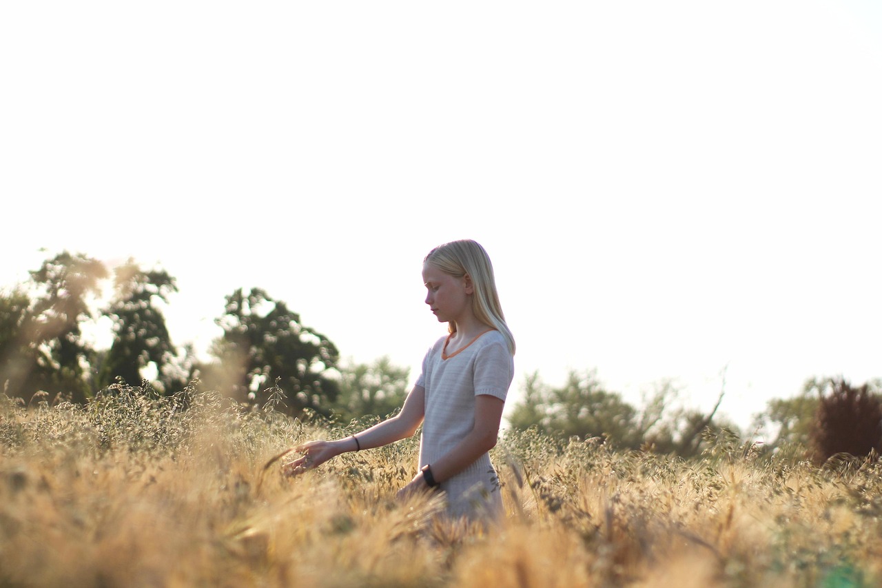 Girl Field Wheat - Free photo on Pixabay - Pixabay