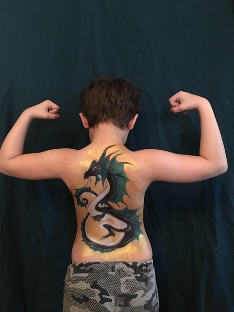 Body Painting Dragon Dessin - Photo gratuite sur Pixabay - Pixabay
