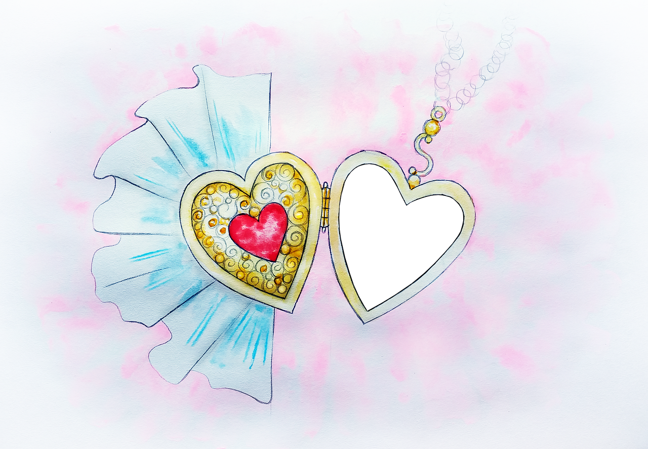 Download Pendant, Love, Medallion. Royalty-Free Stock Illustration ...