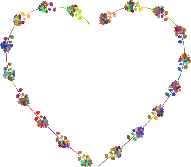 Page 2 - Free Rainbow Heart Vector Art - Download 8,584+ Rainbow Heart ...