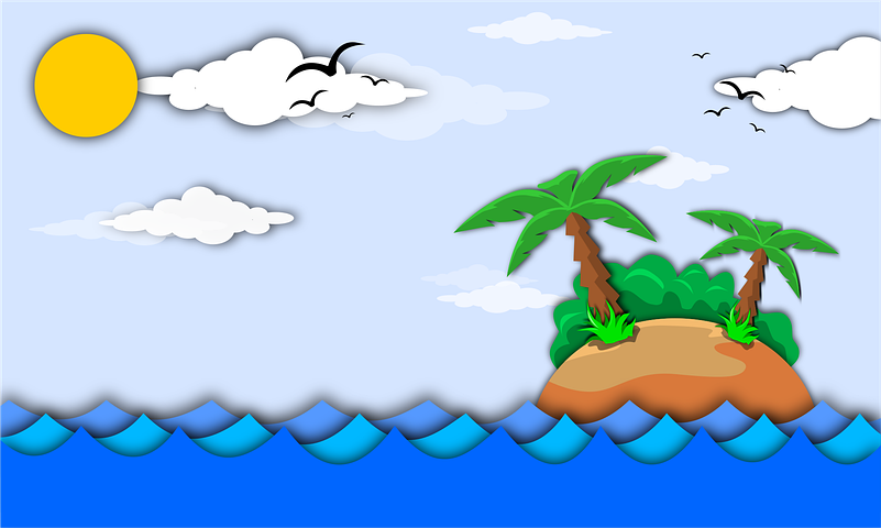 80+ Free Island Ocean & Island Vectors - Pixabay