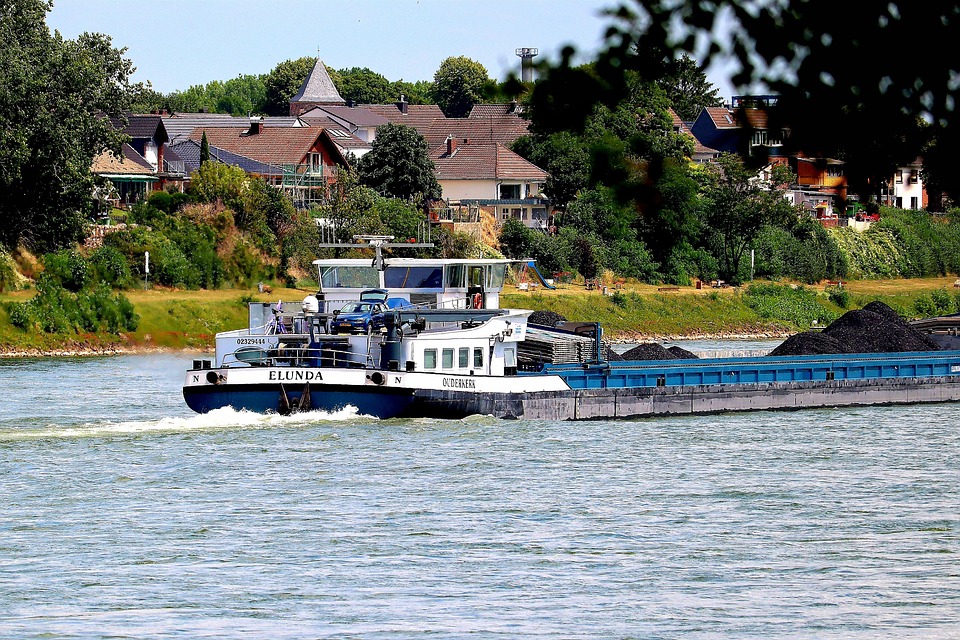 Rhine Ship Barge - Free photo on Pixabay - Pixabay