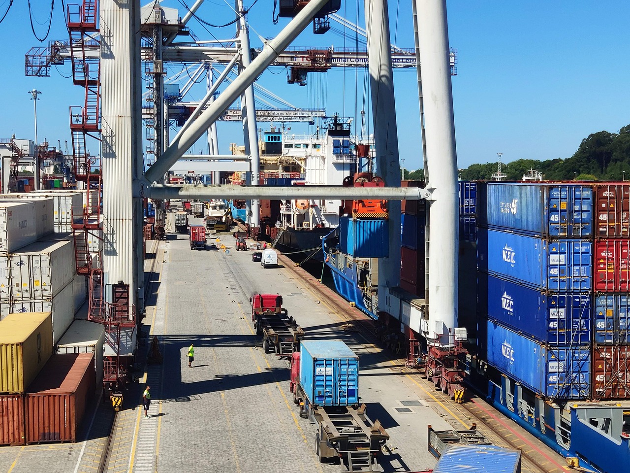 Port Of Leixoes Container - Free photo on Pixabay - Pixabay