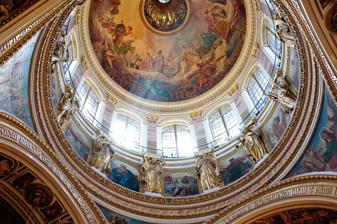 St Isaac'S Cathedral Interior Dome - Free photo on Pixabay - Pixabay