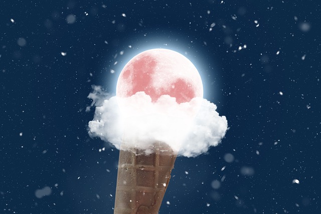 Ice Cream Moon Cloud - Free photo on Pixabay - Pixabay
