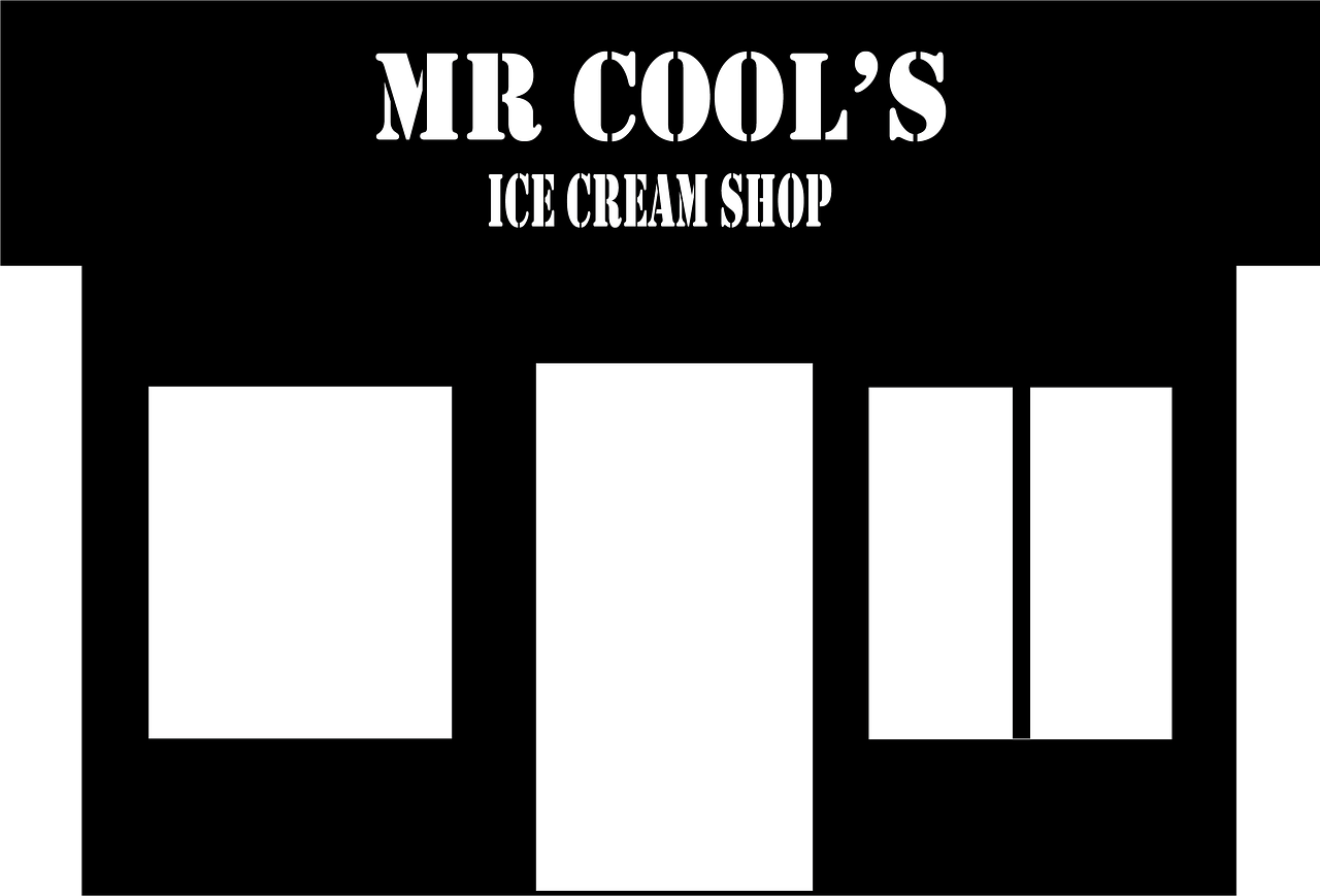 Download Ice Cream Shop, Store Front, Vendor. Royalty-Free Stock ...