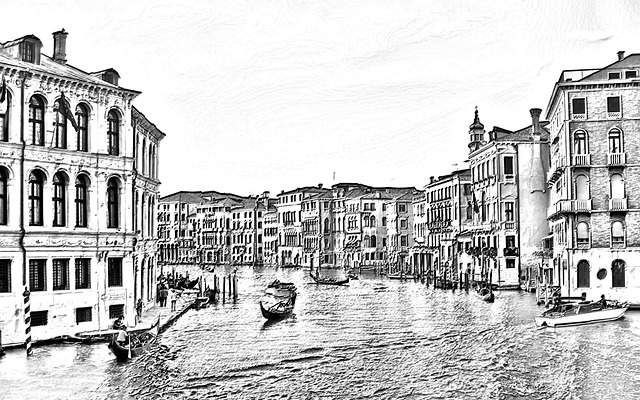 Esquisse Dessin Venise - Photo gratuite sur Pixabay - Pixabay