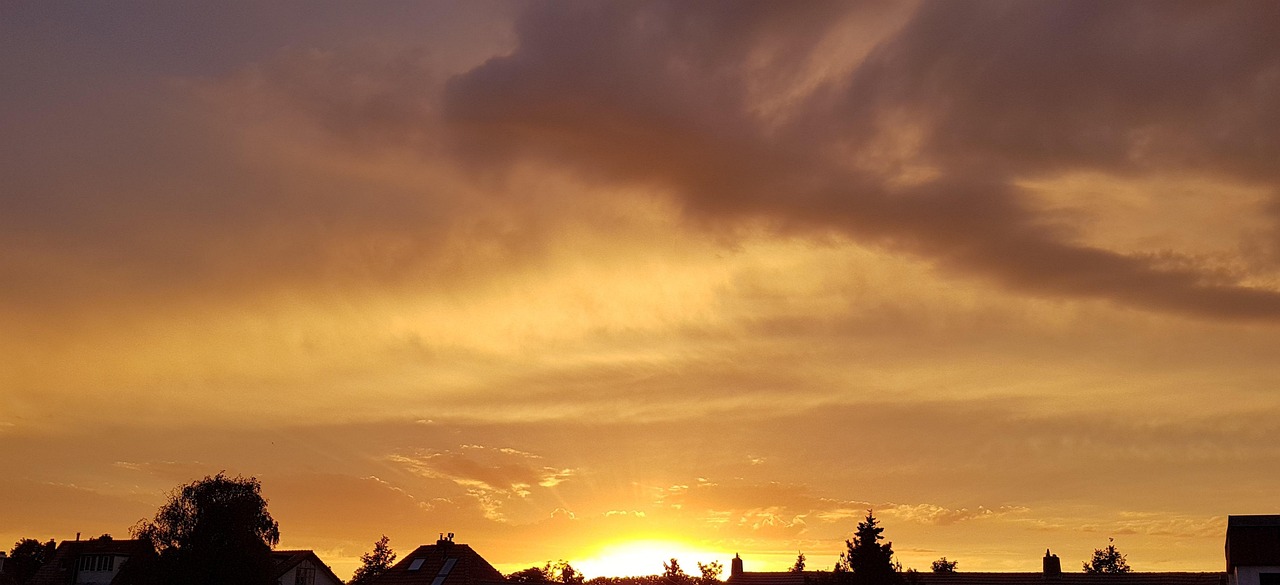 Luft Himmel Orange - Kostenloses Foto auf Pixabay - Pixabay