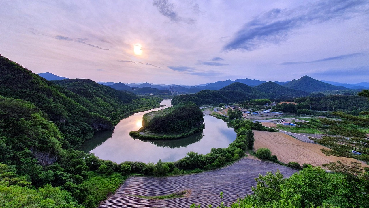 La Péninsule De Terrain Yeongwol - Photo gratuite sur Pixabay - Pixabay