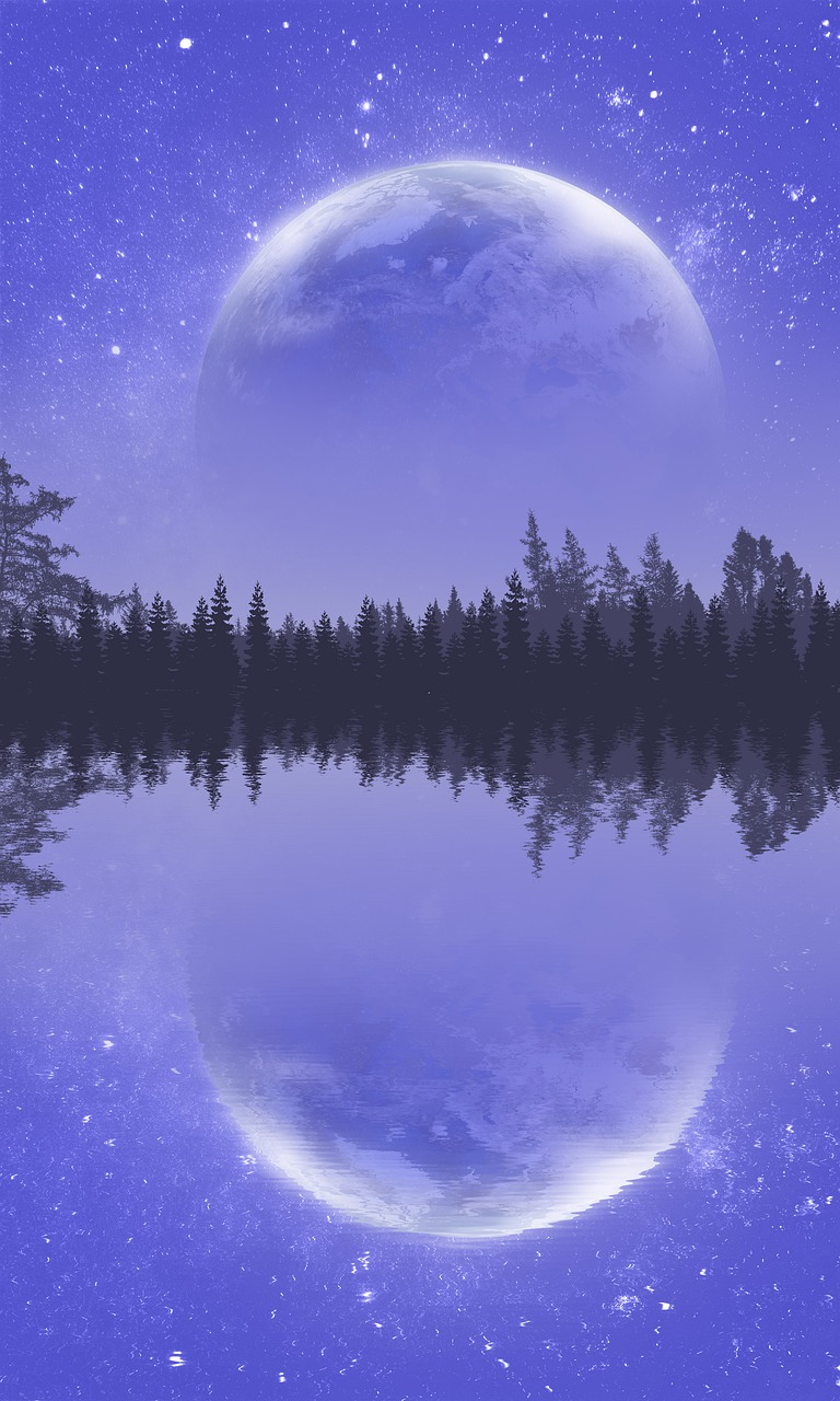 Earth Planets Moons 1920x1080 Lake