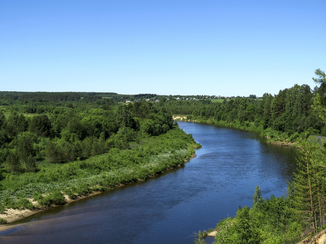 Landscape River Forest - Free photo on Pixabay