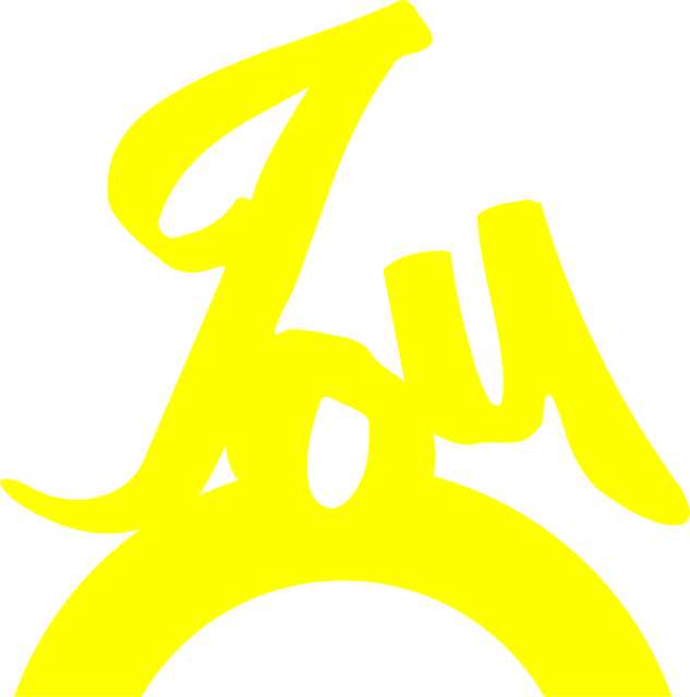 Word Of Joy In Yellow Feel - 免费矢量图形Pixabay
