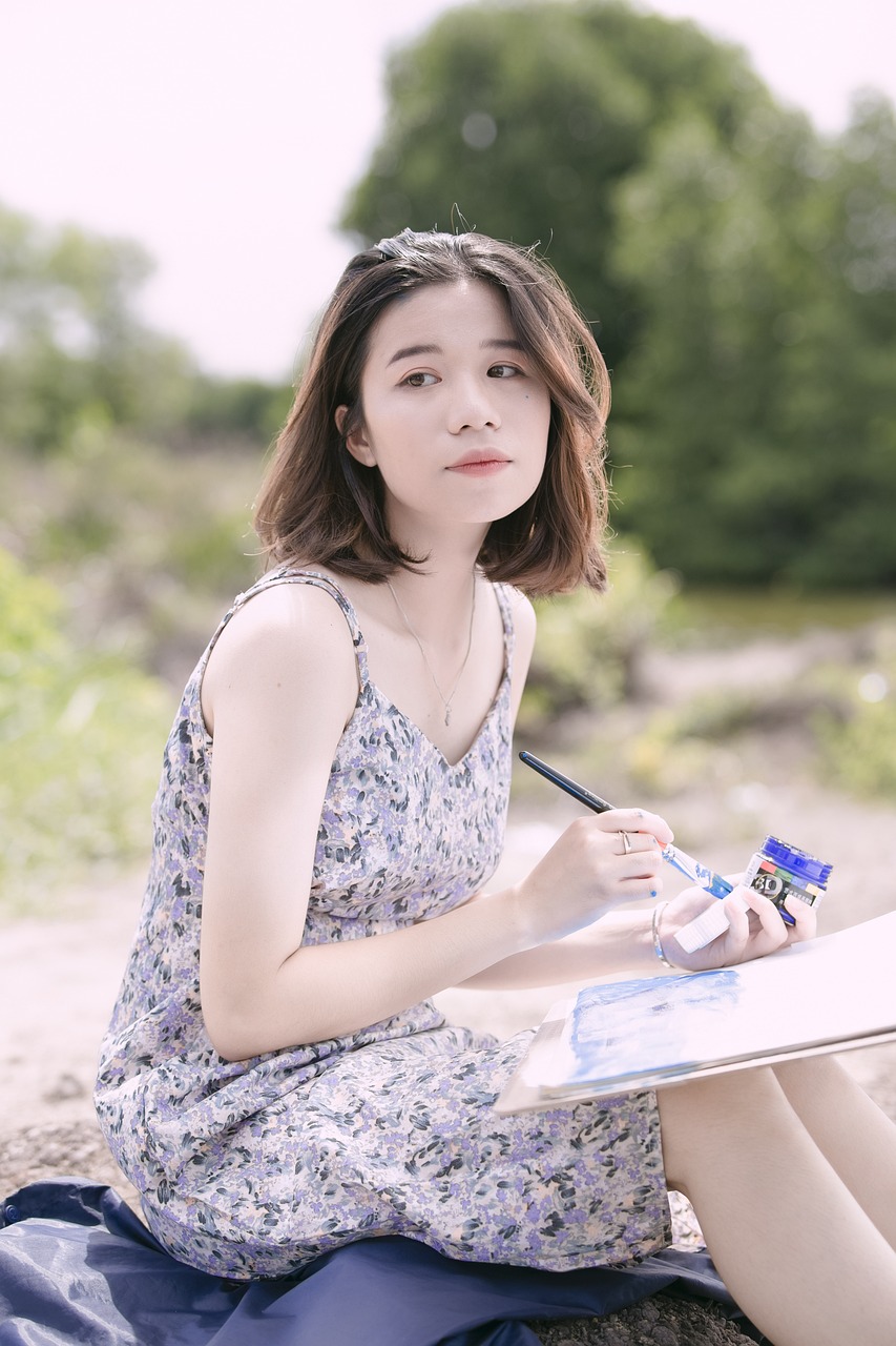 Girl Vietnamese Artist Free Photo On Pixabay