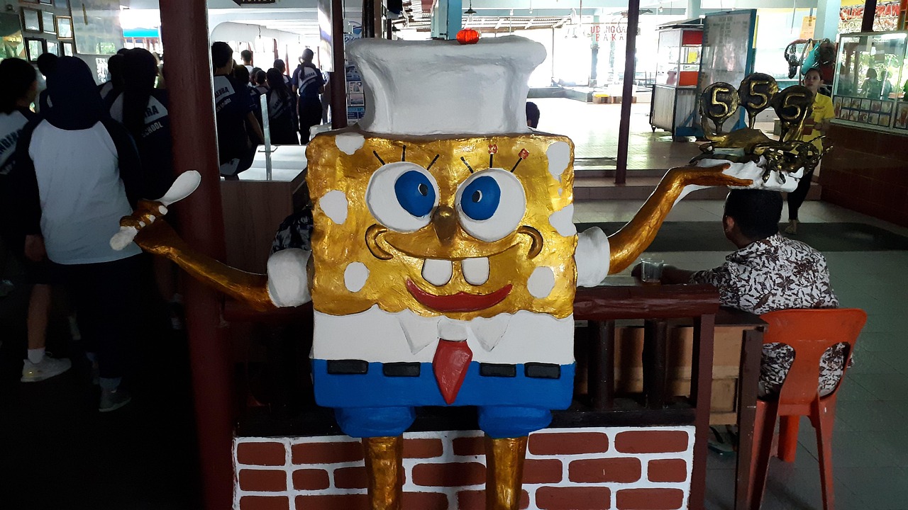 Sponge Cartoon - Free photo on Pixabay - Pixabay