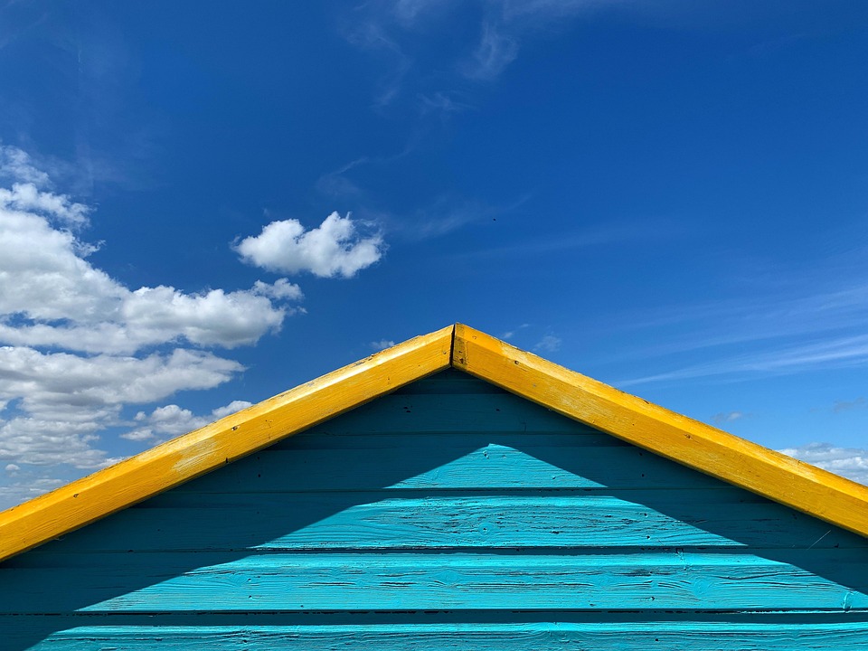 Beach Hut Roof Free Photo On Pixabay