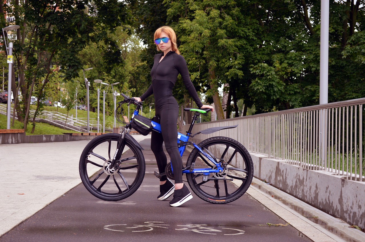 Bike Cycling Woman Free Photo On Pixabay Pixabay