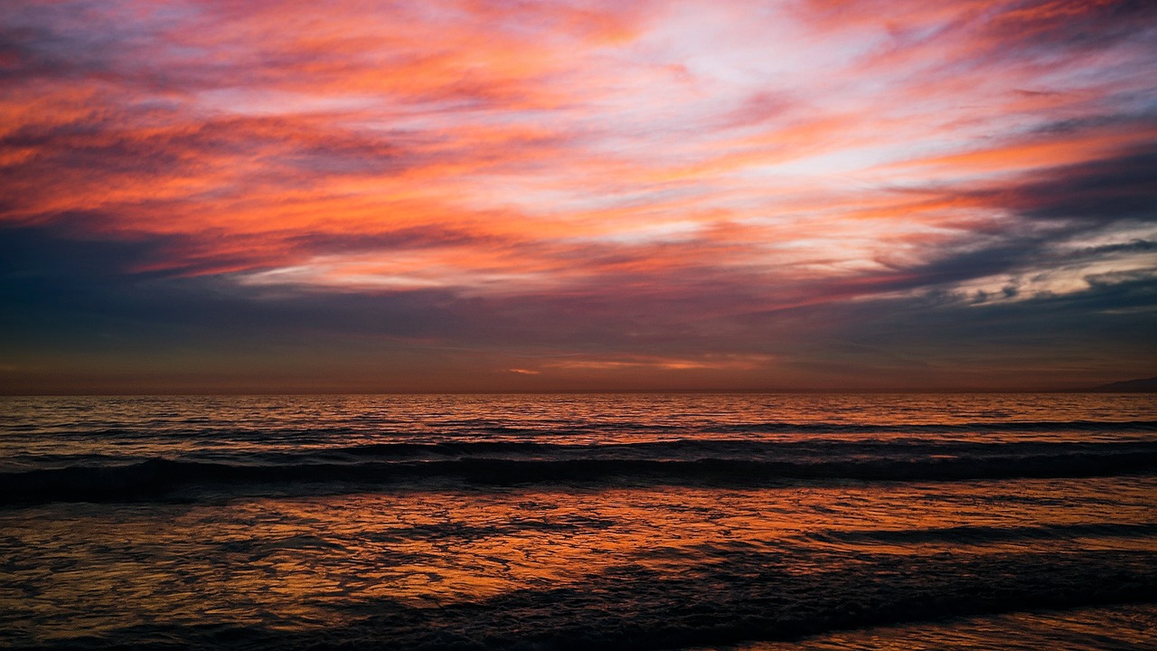Meer Himmel Sonnenuntergang - Kostenloses Foto auf Pixabay - Pixabay