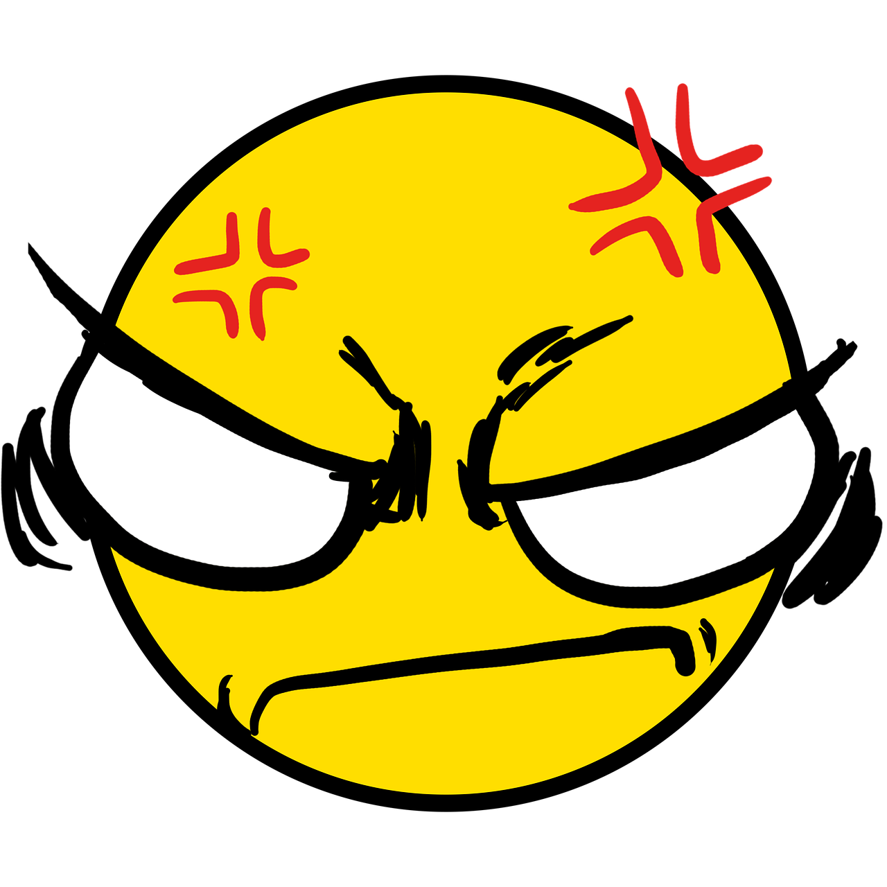 Download Emoji Angry Smiley Royalty Free Stock Illustration Image