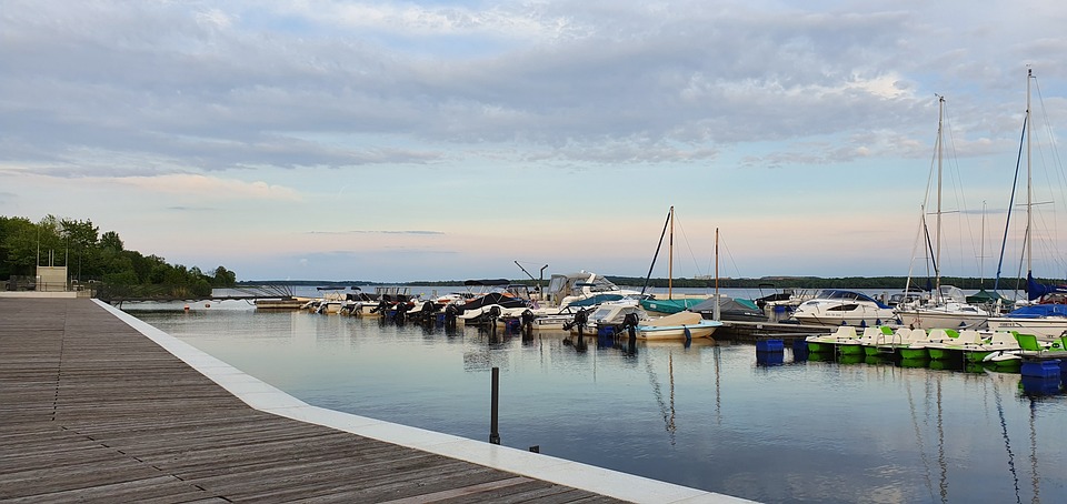 Port Le Coucher Du Soleil Bleu - Photo gratuite sur Pixabay - Pixabay