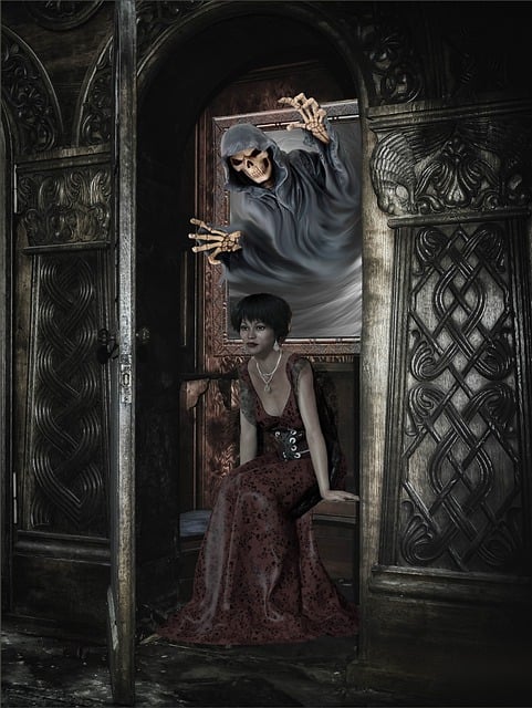 Download Woman, Ghost, Death. Royalty-Free Stock Illustration Image ...