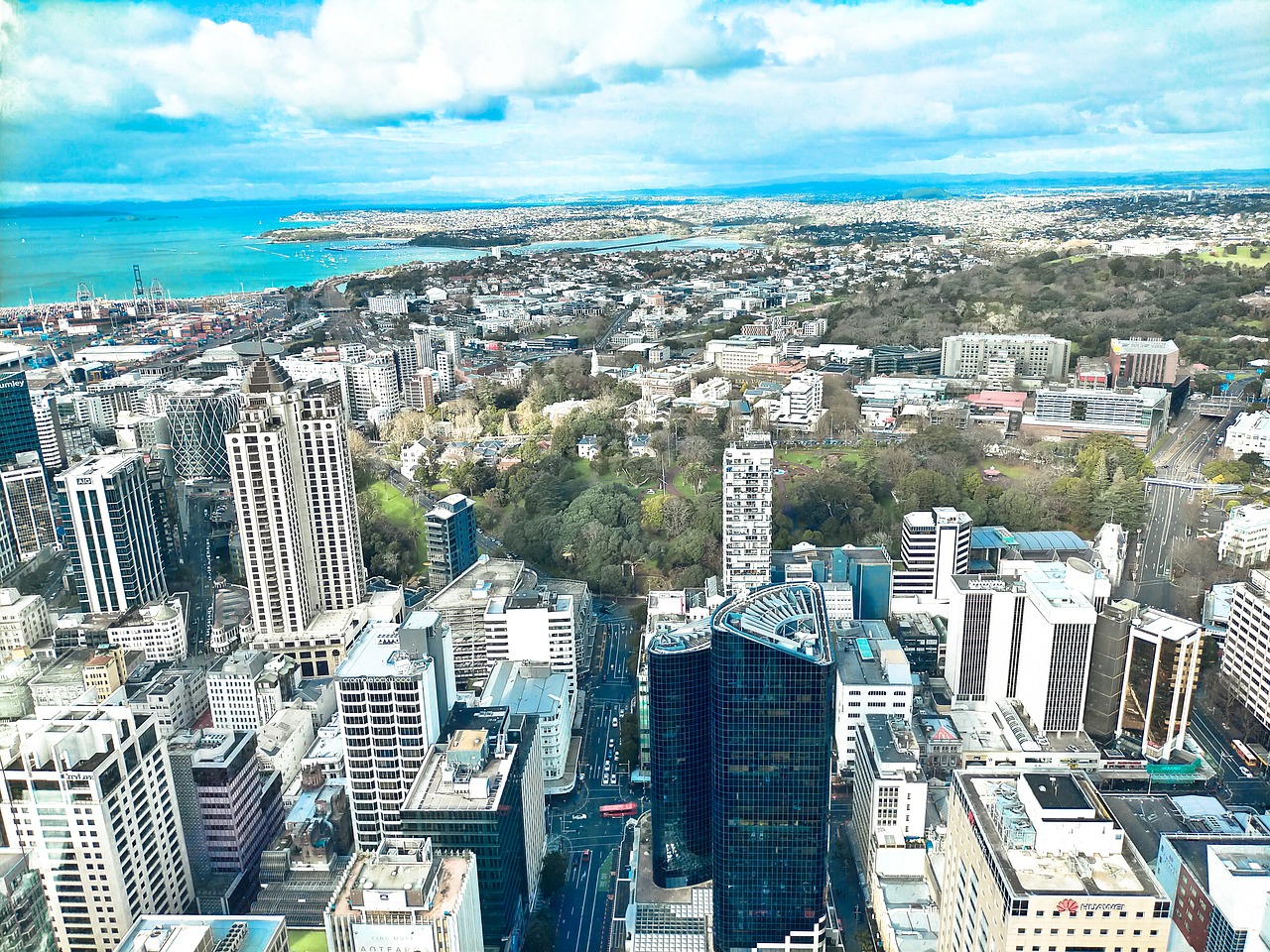 Auckland City Sky - Photo gratuite sur Pixabay