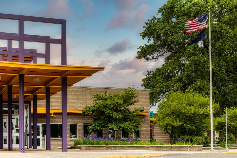 School Building Entrance - Free photo on Pixabay - Pixabay
