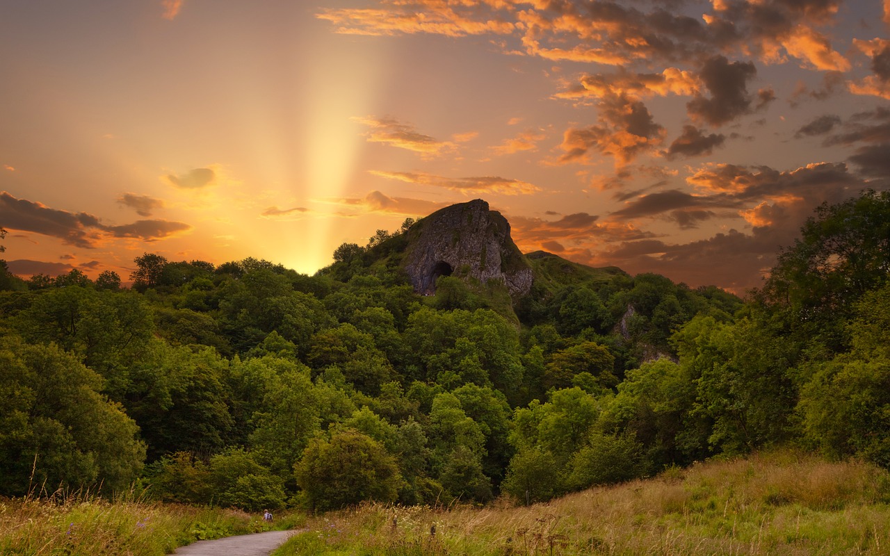 Sunset Cave Rock - Free photo on Pixabay - Pixabay